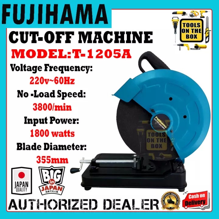 Fujihama Cut Off Machine Heavy Duty with free Blade | Shopee Philippines