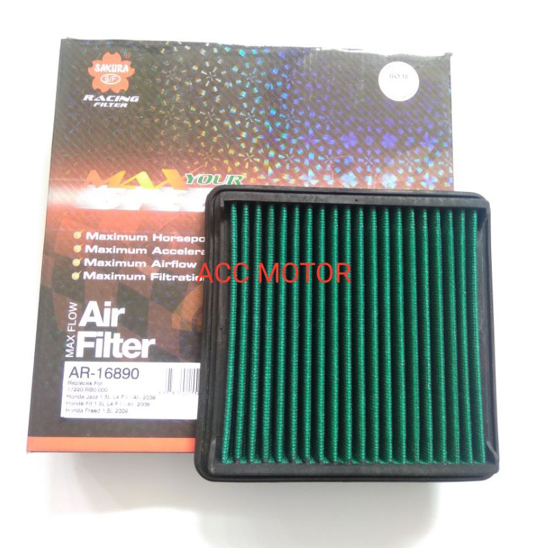 Honda Jazz GE8 Racing Air Filter - Brio - Mobilio - City - Freed ...