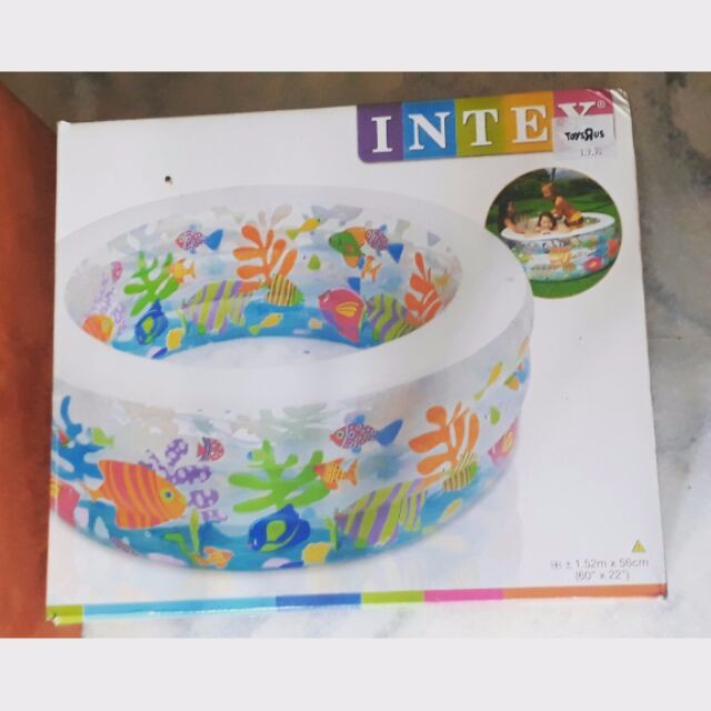 Intex inflatable pool (1.52m wide) | Shopee Philippines