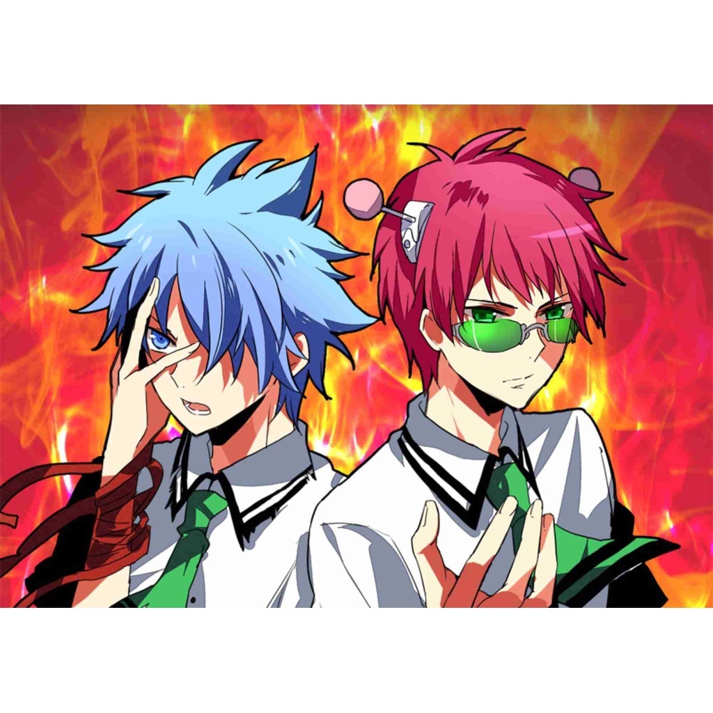 The Disastrous Life of Saiki K. Anime Poster A4 Size | Shopee Philippines