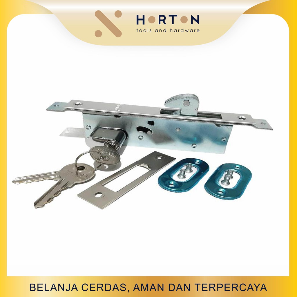 Dows Sliding Lock / Aluminum Sliding Door Lock 9423 | Shopee Philippines