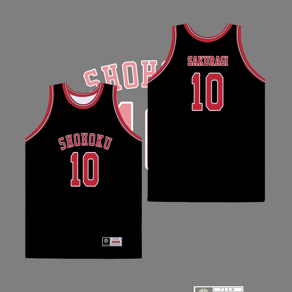 Slam Dunk Shohoku High School No.10 Hanamichi Sakuragi Cosplay Vest ...