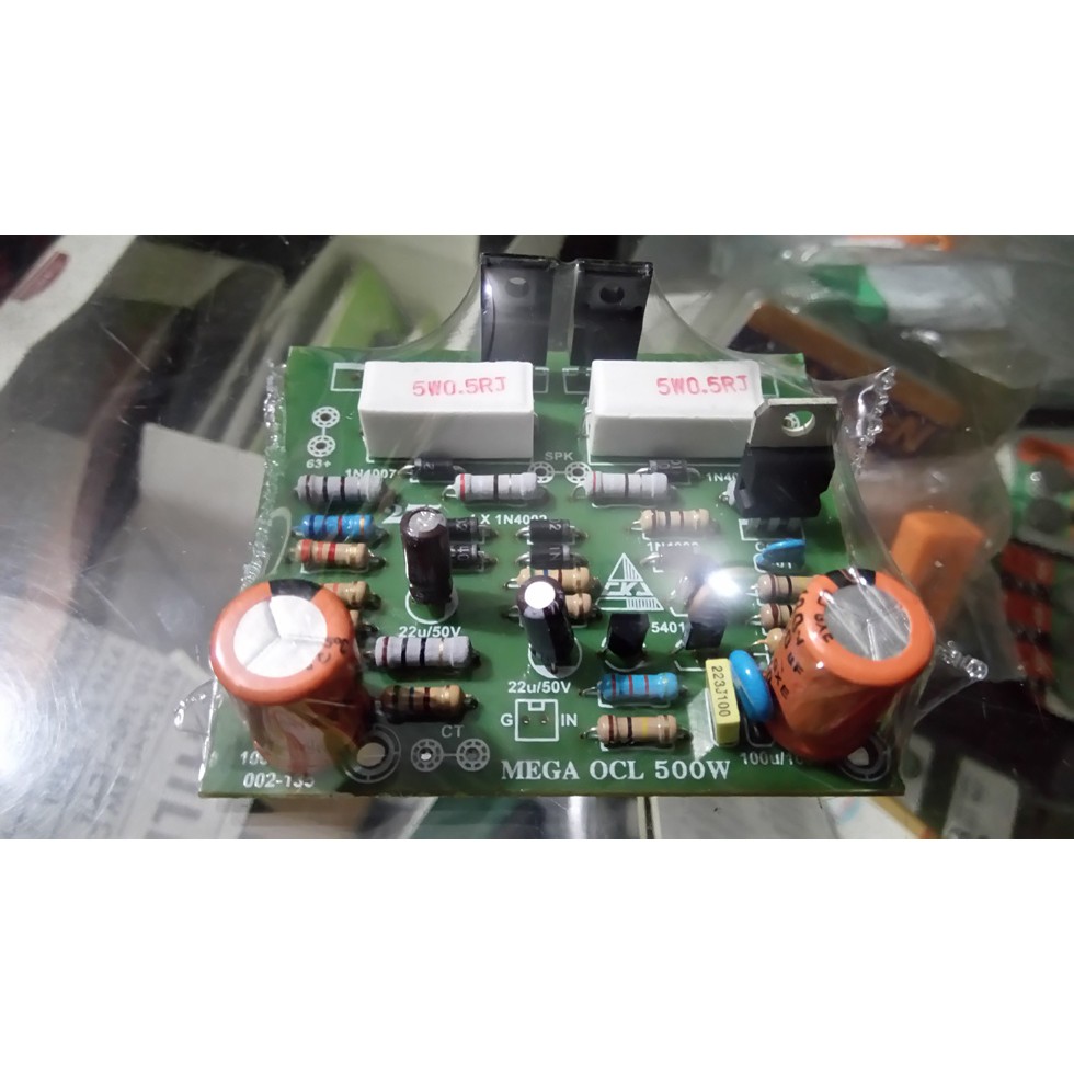 POWER KIT Professional Audio Amplifier mega ocl 500w mono phb 275 ...