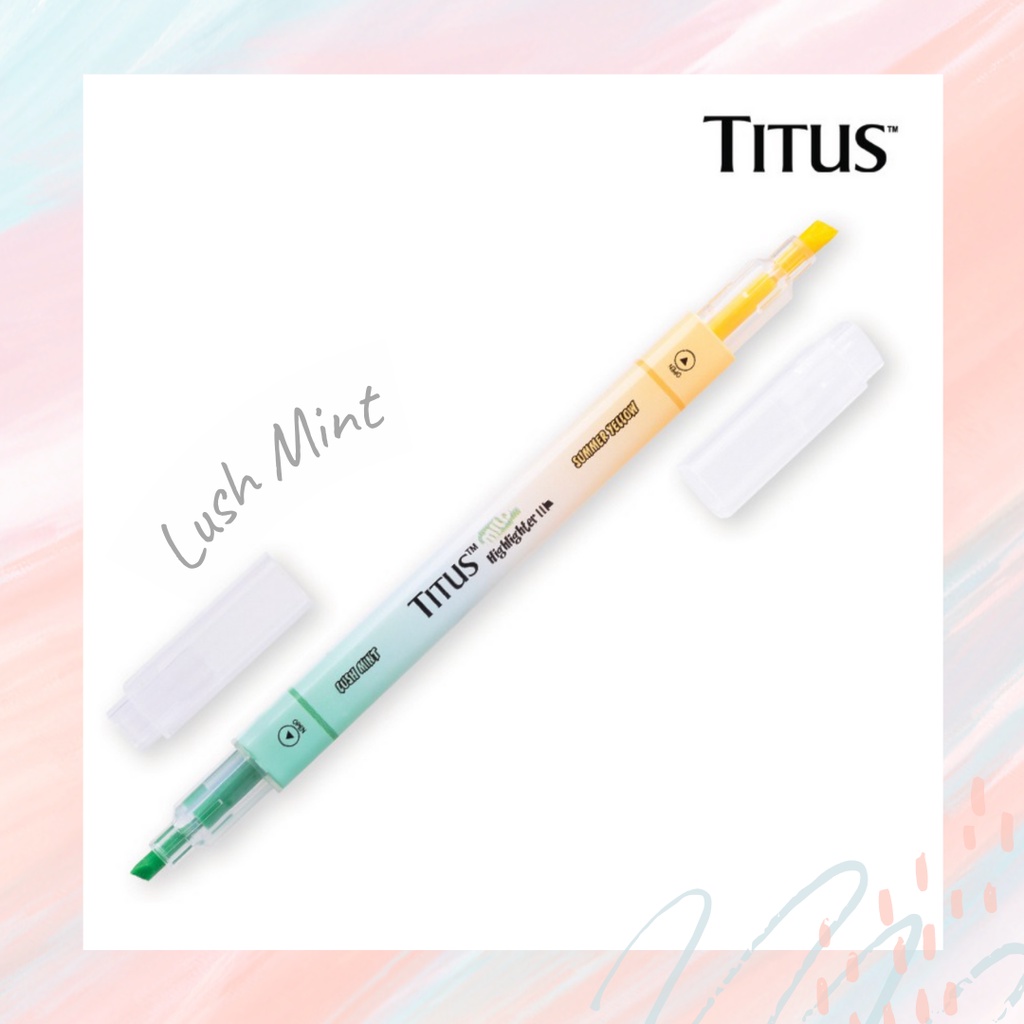 Titus Mild, Bible Highlighter, Pastel Colors (Dual Tip) | Shopee ...