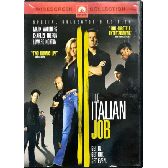 THE ITALIAN JOB (Original/Imported DVD - US) | Shopee Philippines