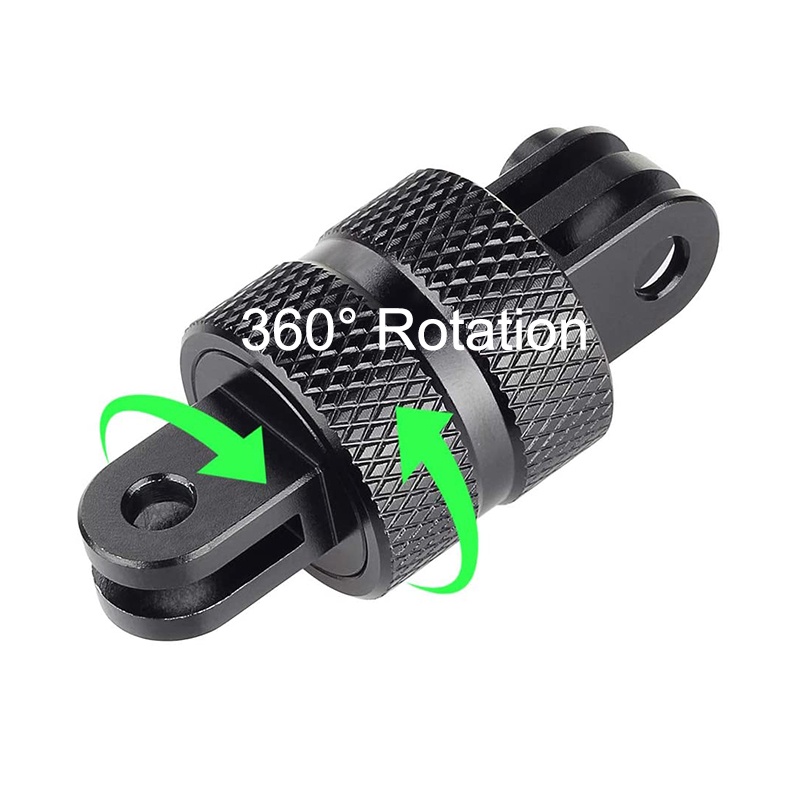 Aluminum 360 Degree Rotation Camera Mount Tripod Adapter for GoPro Hero ...