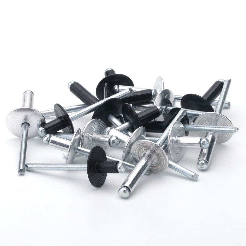 Big Cap Open Type Aluminum Rivet Blind Rivet Pull Rivet Large Cap Brim ...