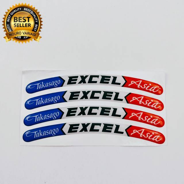 3d Embossed Emblem With Takasago Excel Asia Thailand Embossed Rim Logo