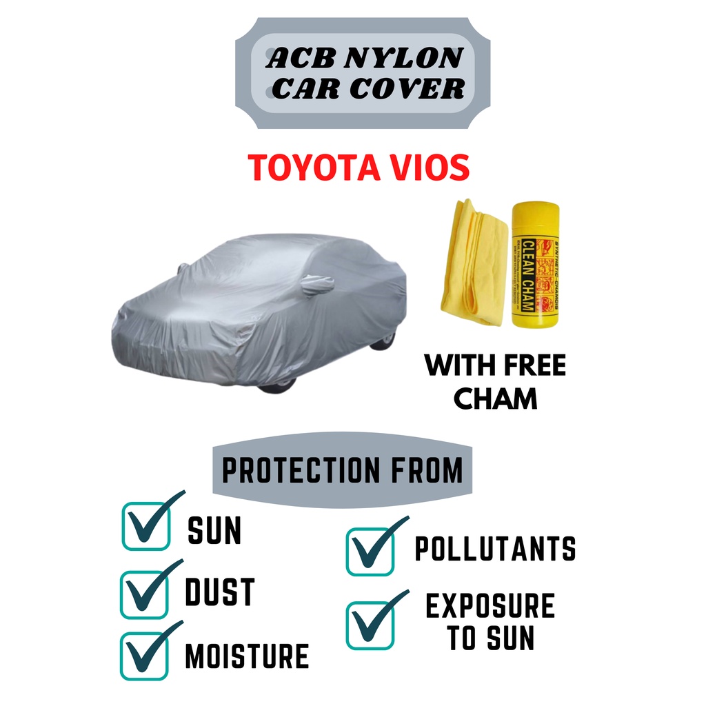 TOYOTA VIOS CAR COVER VIOS XLE / XE / GEN 1 TO GEN 4 CAR ANTI SCRATCH ...