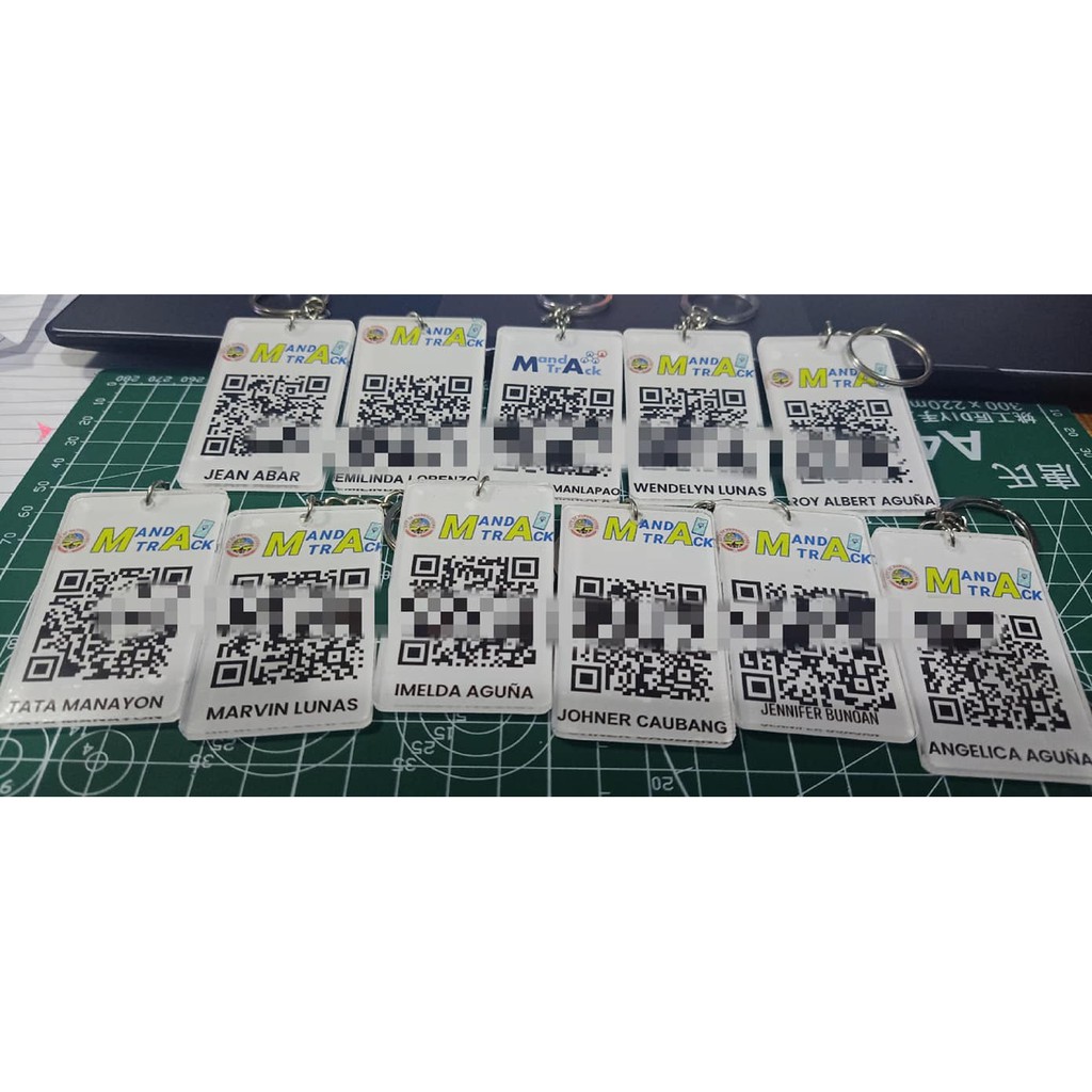 QR CODE KEYCHAIN (Pasig/Manda/Taguig/Valenzuela/etc) | Shopee Philippines