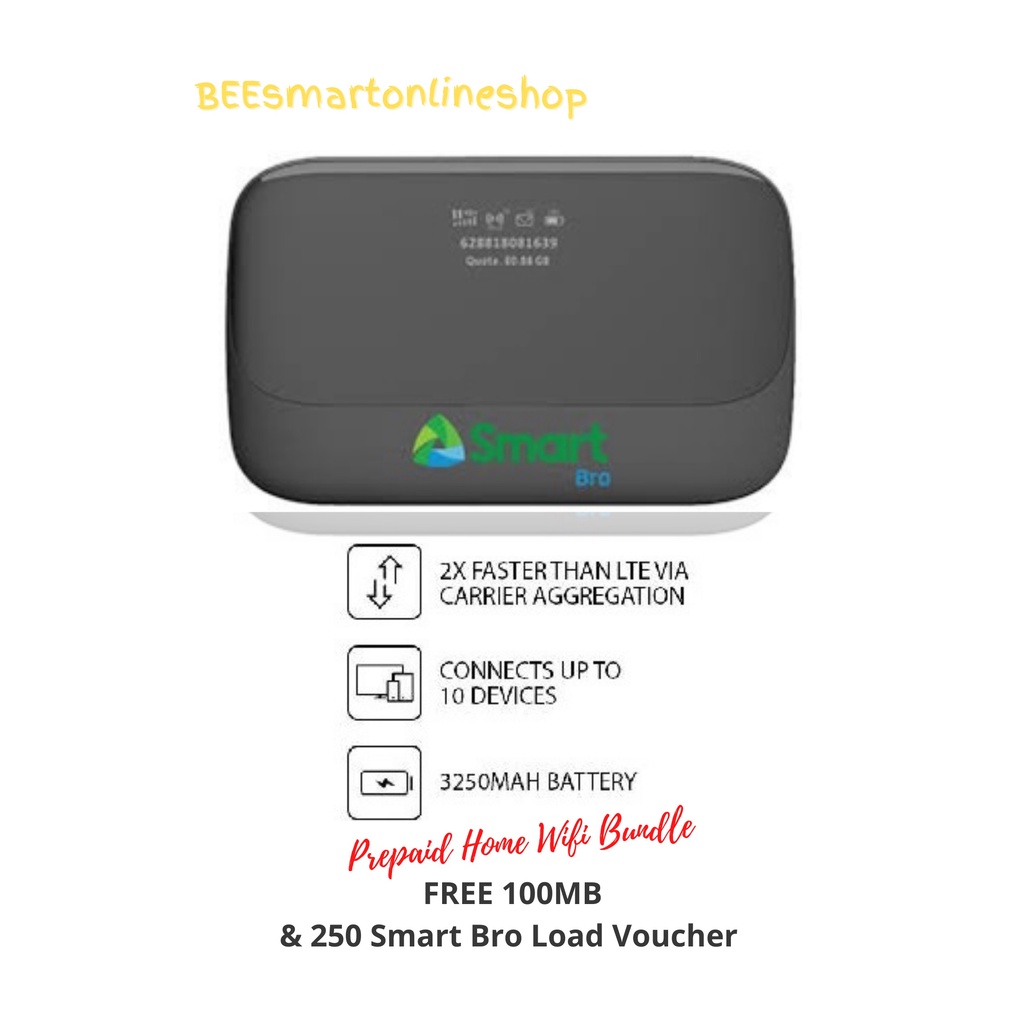 SMART BRO LTE Advanced Pocket Wifi MQ725 and M2A Greenpacket | Shopee Philippines