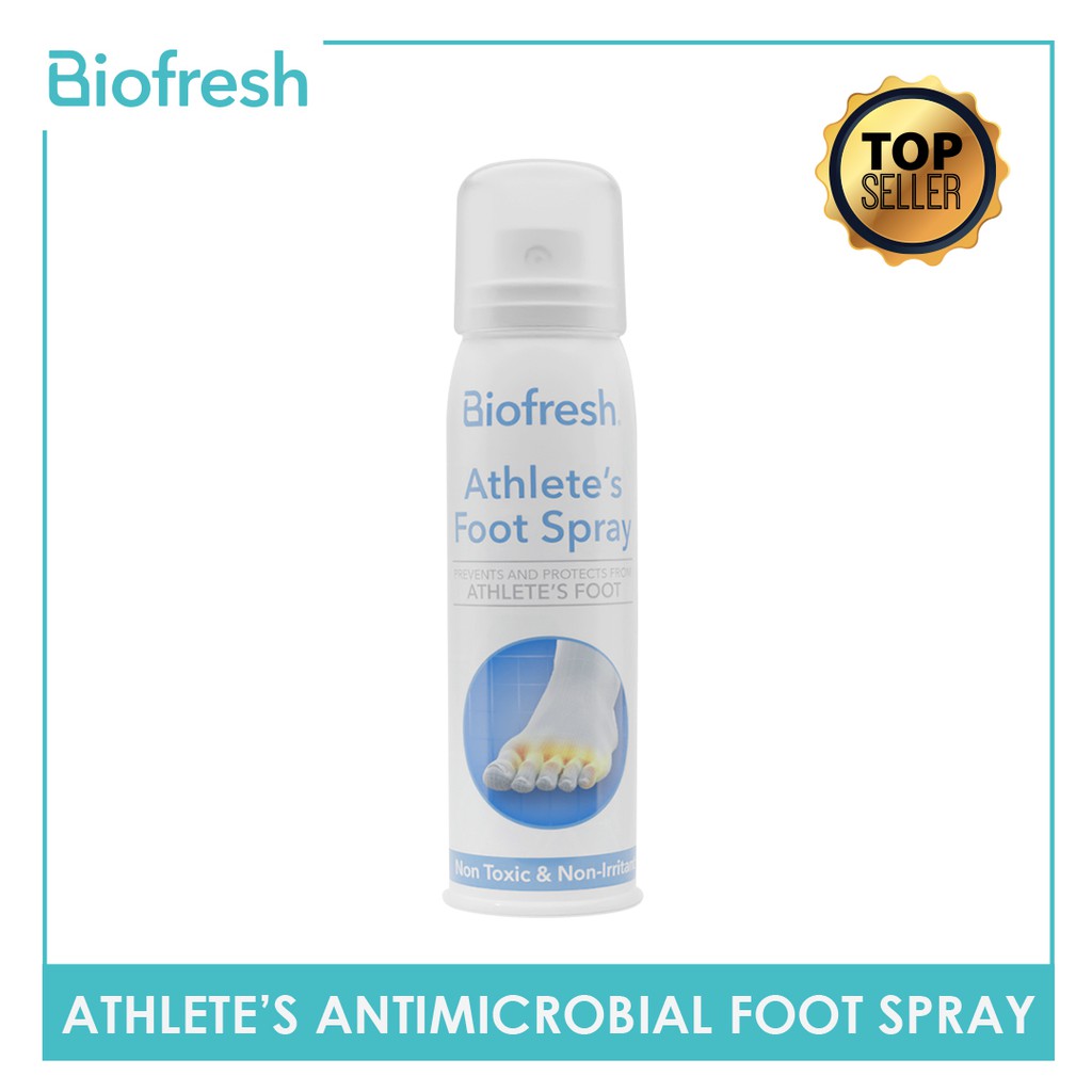 Biofresh FMATH Athlete's Antimicrobial Foot Spray 1 piece | Shopee ...