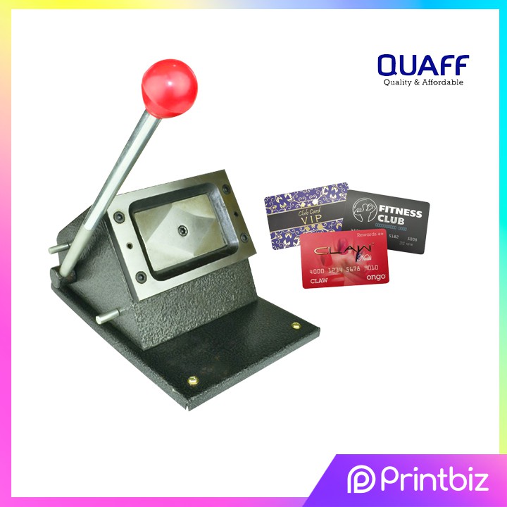 QUAFF PVC Die Cutter (STANDARD SIZE) | Shopee Philippines
