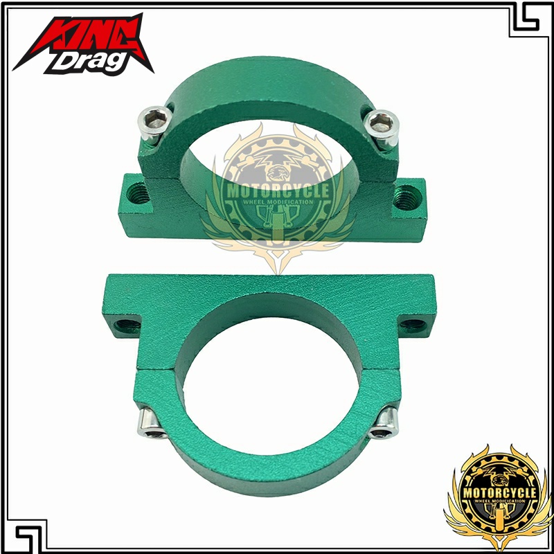 King Drag Alloy Bracket Front Fender Clamps Mudguard Universal Lubang ...