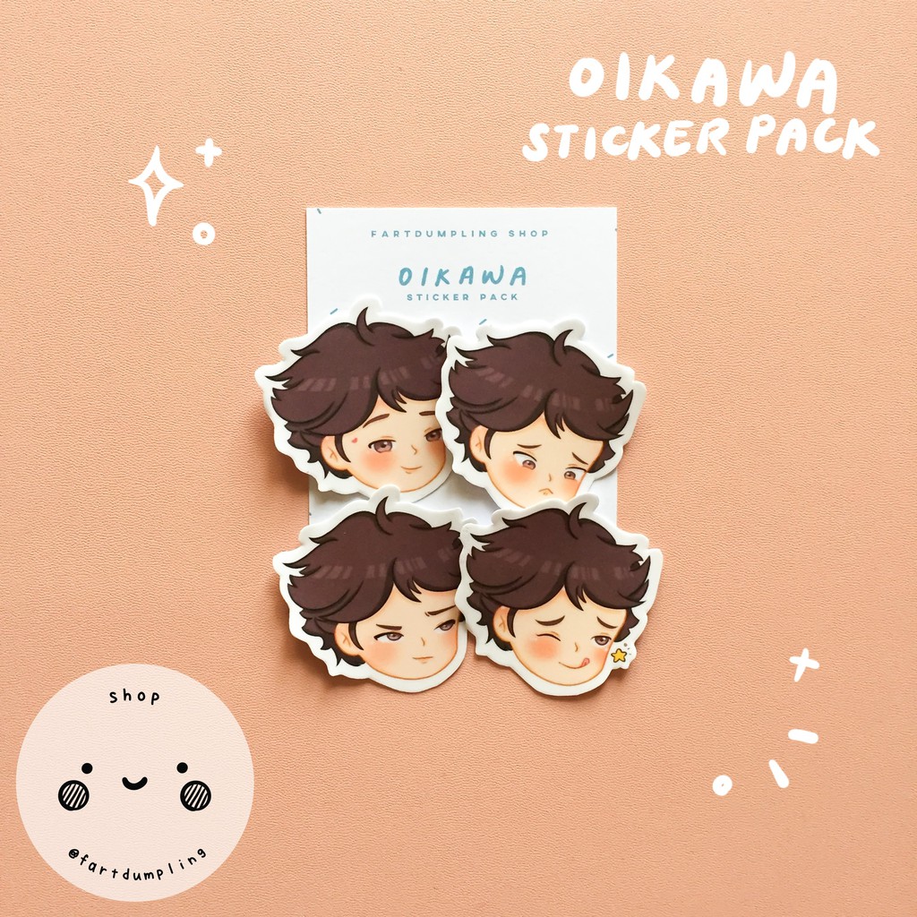 Haikyuu Oikawa sticker pack (4 pcs) | Shopee Philippines
