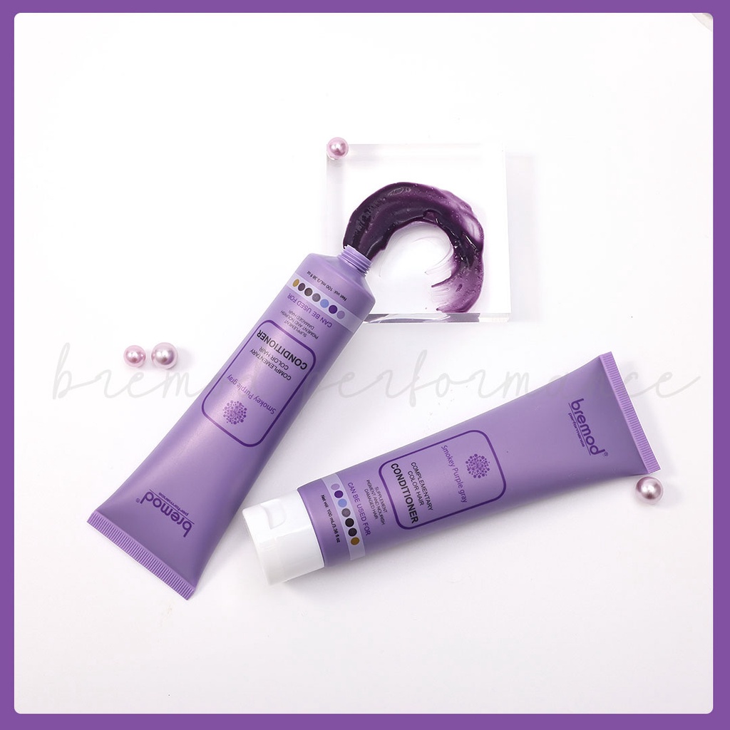 Bremod Complementary Hair Color Conditioner treatment Gray ,Pink ,Aoki ...