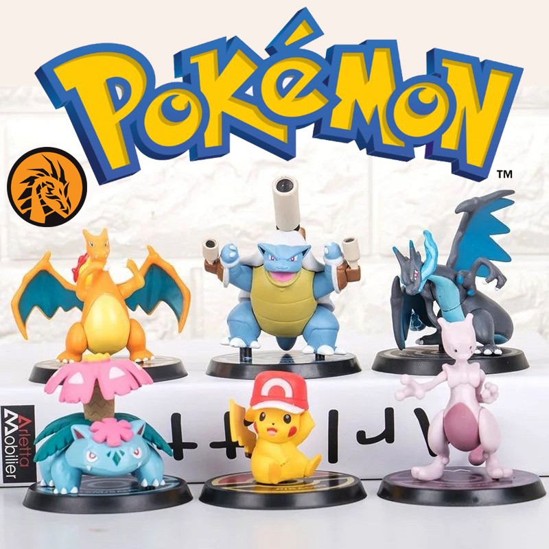 Pokemon Model Figure SET-SS Premium Grade Size 10 Cm. Fine Work The ...