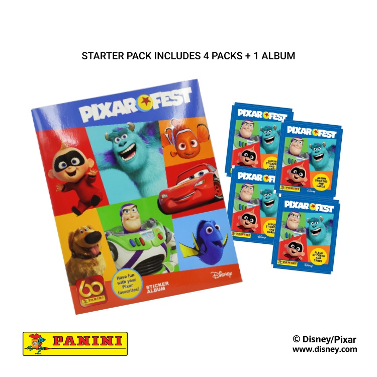 Pixar Fest Sticker Collection Starter Pack | Shopee Philippines