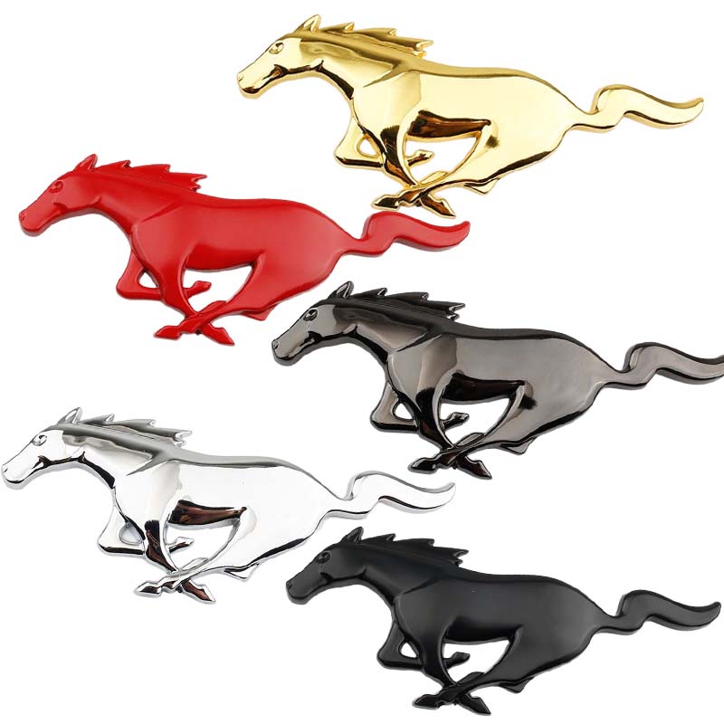 3D Metal Ford Mustang modified Front Grille Emblem Badge Logo New ...