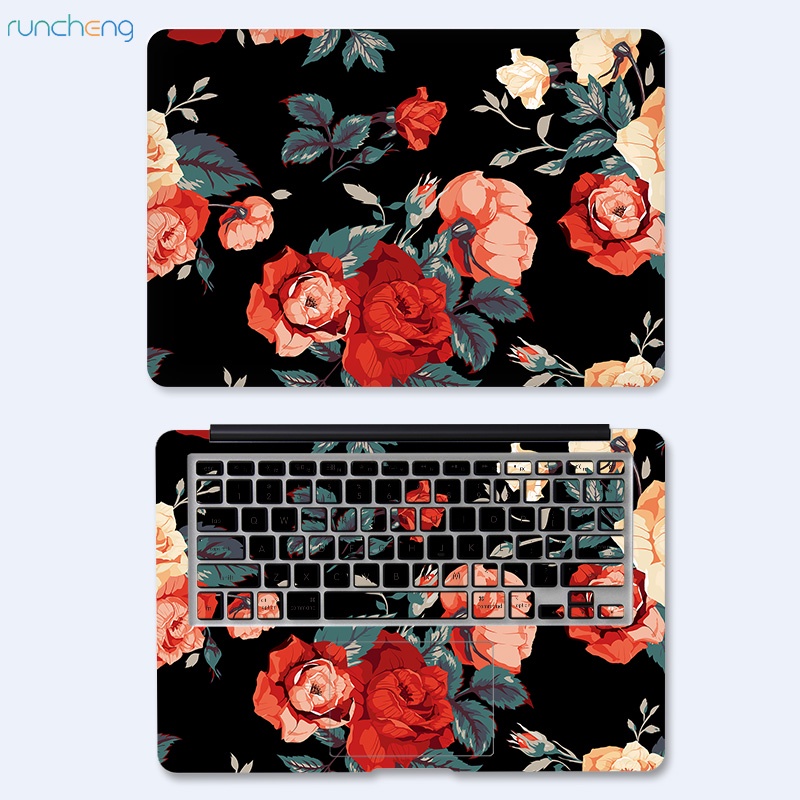 flower laptop skins laptop skin in stickers & skins custom made decal ...