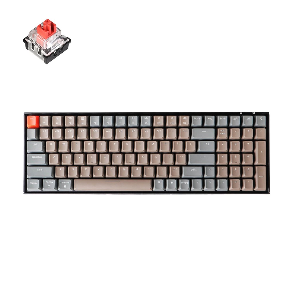 Keychron K4 Wireless Mechanical Keyboard (96% Layout, Wired/Bluetooth ...