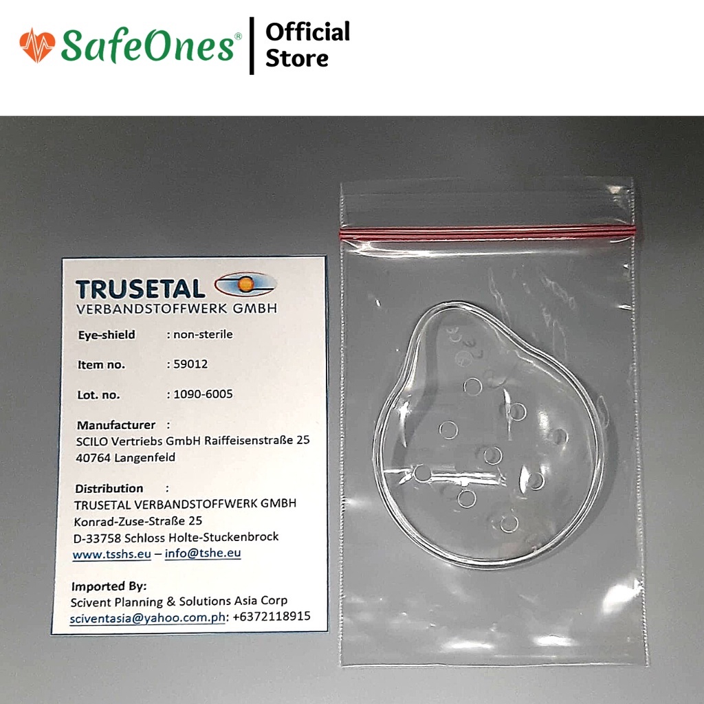 Ophthalmic Surgical & Universal Eye Shield | Non-Sterile | Shopee ...