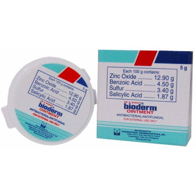 Dr. S. Wong's Sulfur Soap,Bioderm Ointment,Katialis,Sebo de Macho ...