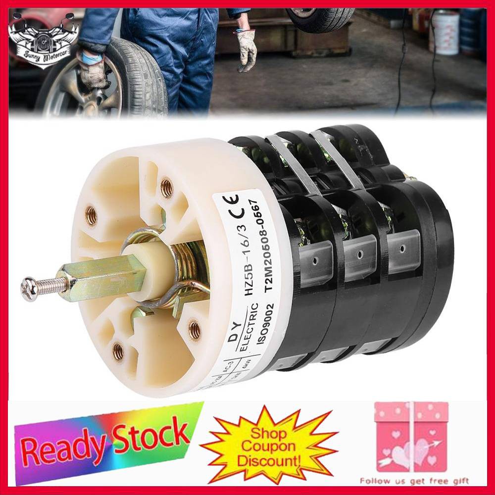 Ready Stock 16A Tire Changer Machine Motor Forward Reverse Switch Turn ...