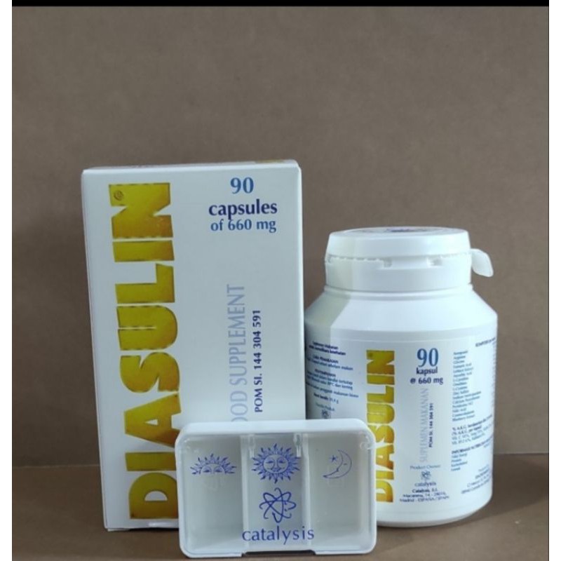 Diasulin Contains 90 original Capsules | Shopee Philippines