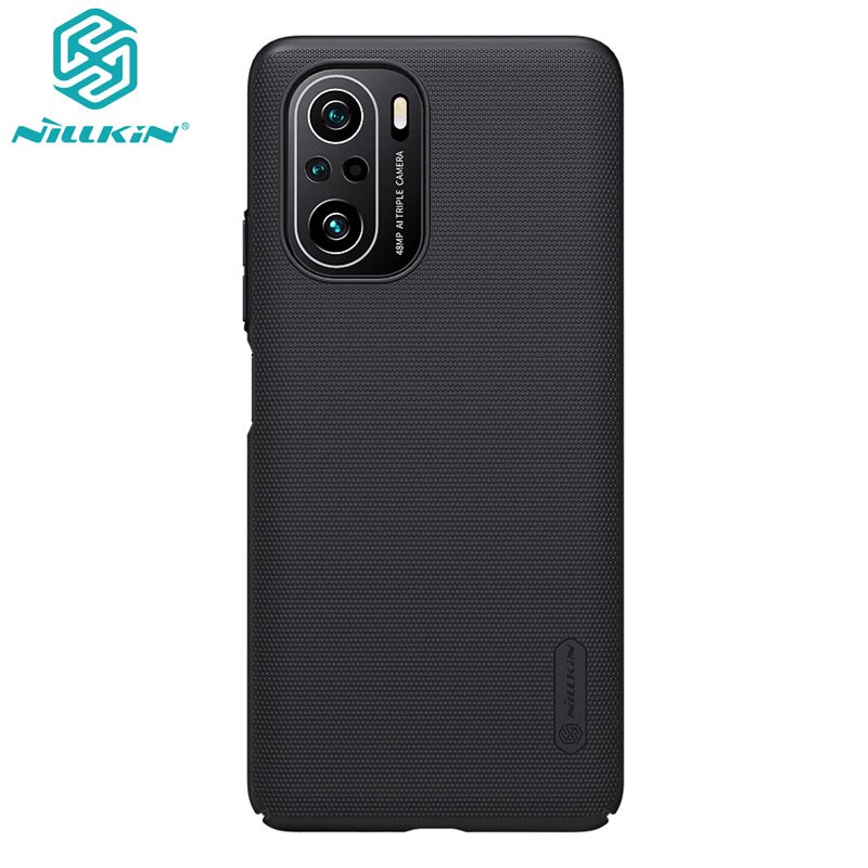 POCO F3 Case Casing Nillkin Frosted Shield Matte Hard Back Cover For ...