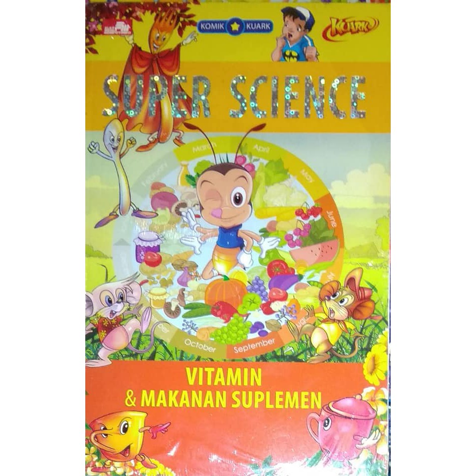 Science comics Kuark Super Science Vitamins & food Supplements ...