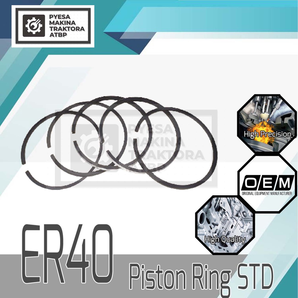 Piston Ring STD 0.25mm for Kubota ER40 Water Cooled Diesel Engine | Shopee Philippines