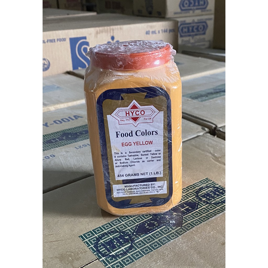 HYCO Food Colors 454g (1LB) | Shopee Philippines