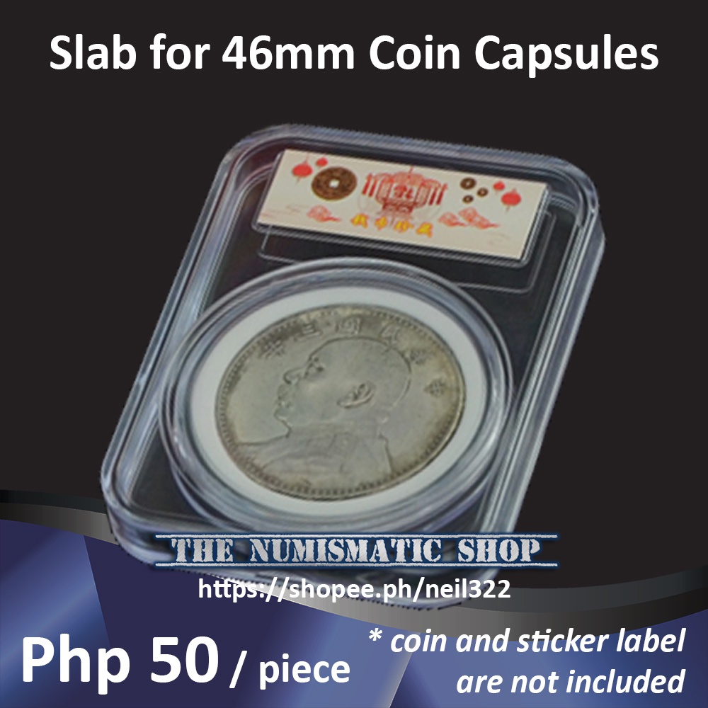 Acrylic Coin Slabs for 46mm Coin Capsules | Shopee Philippines