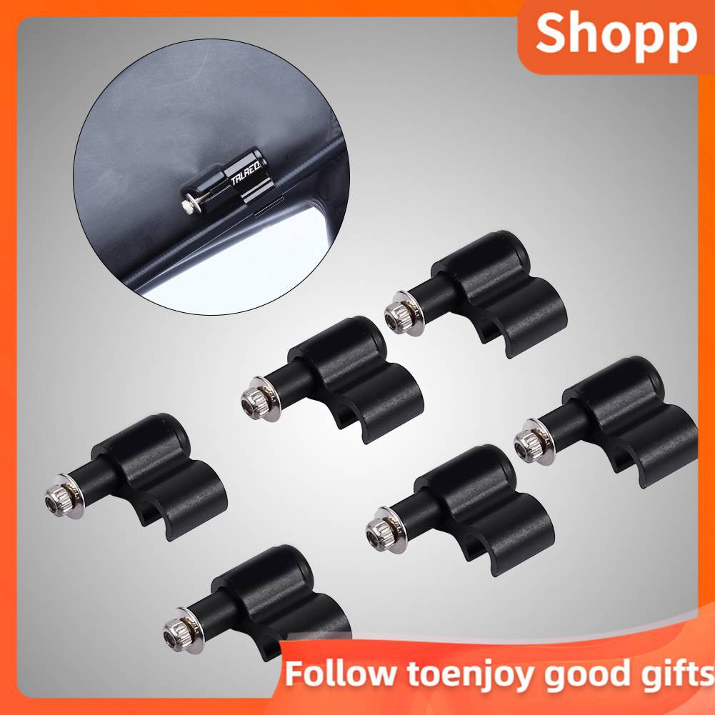 [READY STOCK] 6Pcs Black Bicycle Cable Guide MTB Bike Brake Line Holder ...