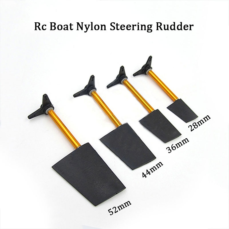 RC Boat High Quality Nylon Steering Rudder Plastic Rudder Height 28mm ...