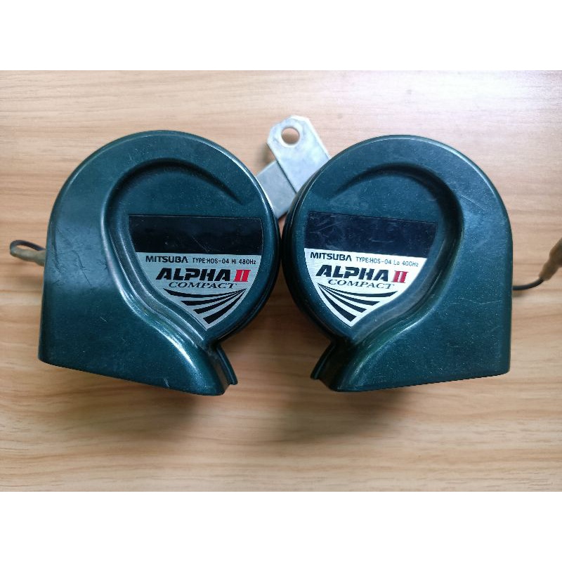 ALPHA HORN HIGH AND LOW 12V PAIR JAPAN SURPLUS | Shopee Philippines