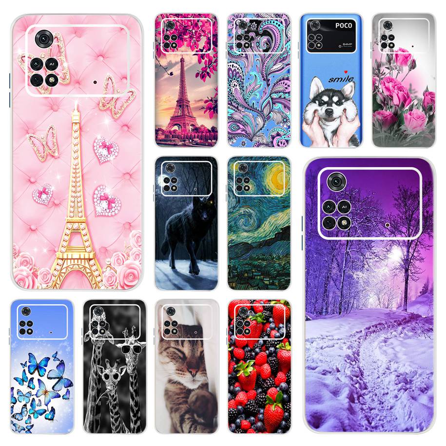 Xiaomi Poco M4 Pro 5G Phone Case Fashion Silicone Shockproof Casing ...