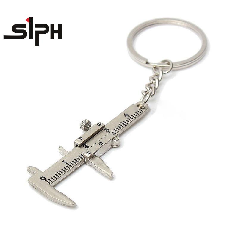 Useful Mini Vernier Caliper Tool Pendant Slides Key Chain 10CM | Shopee ...