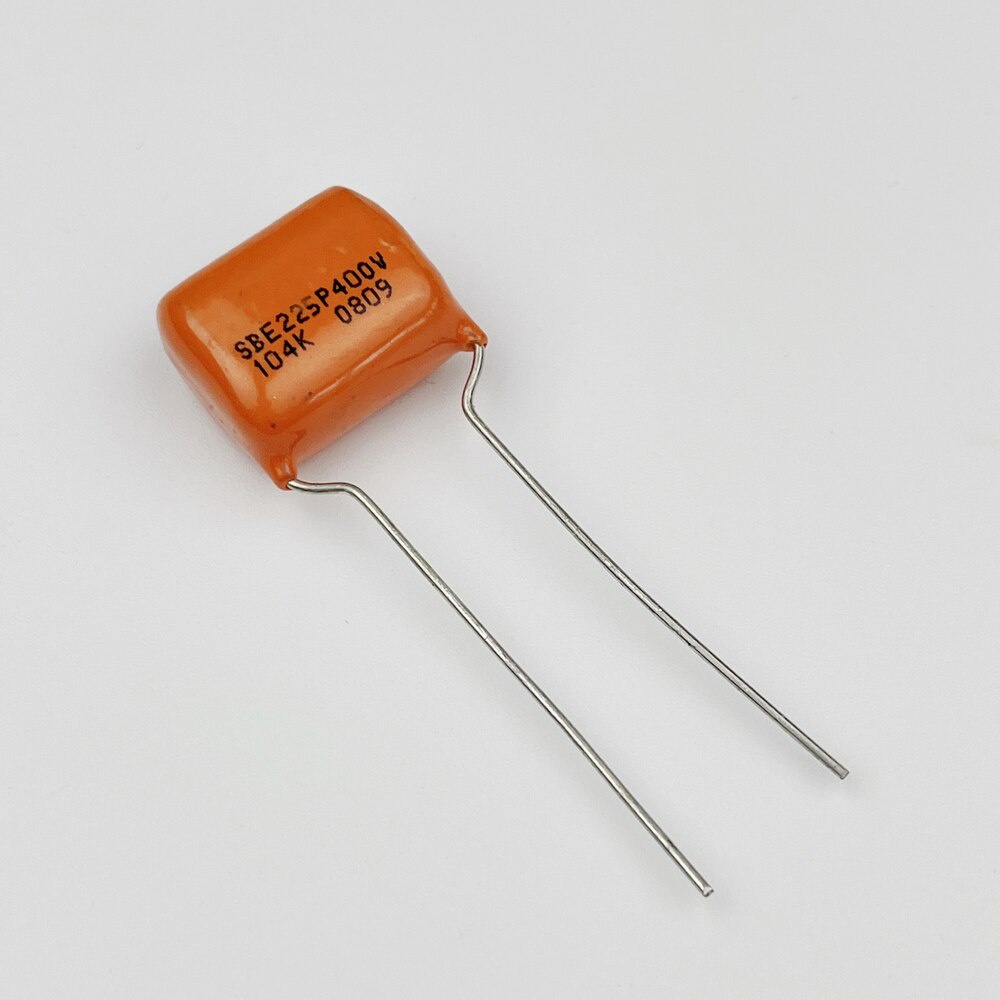 SBE Orange Tone Capacitor CDE225P 104K 0.1UF 400V Electric Guitar Bass ...