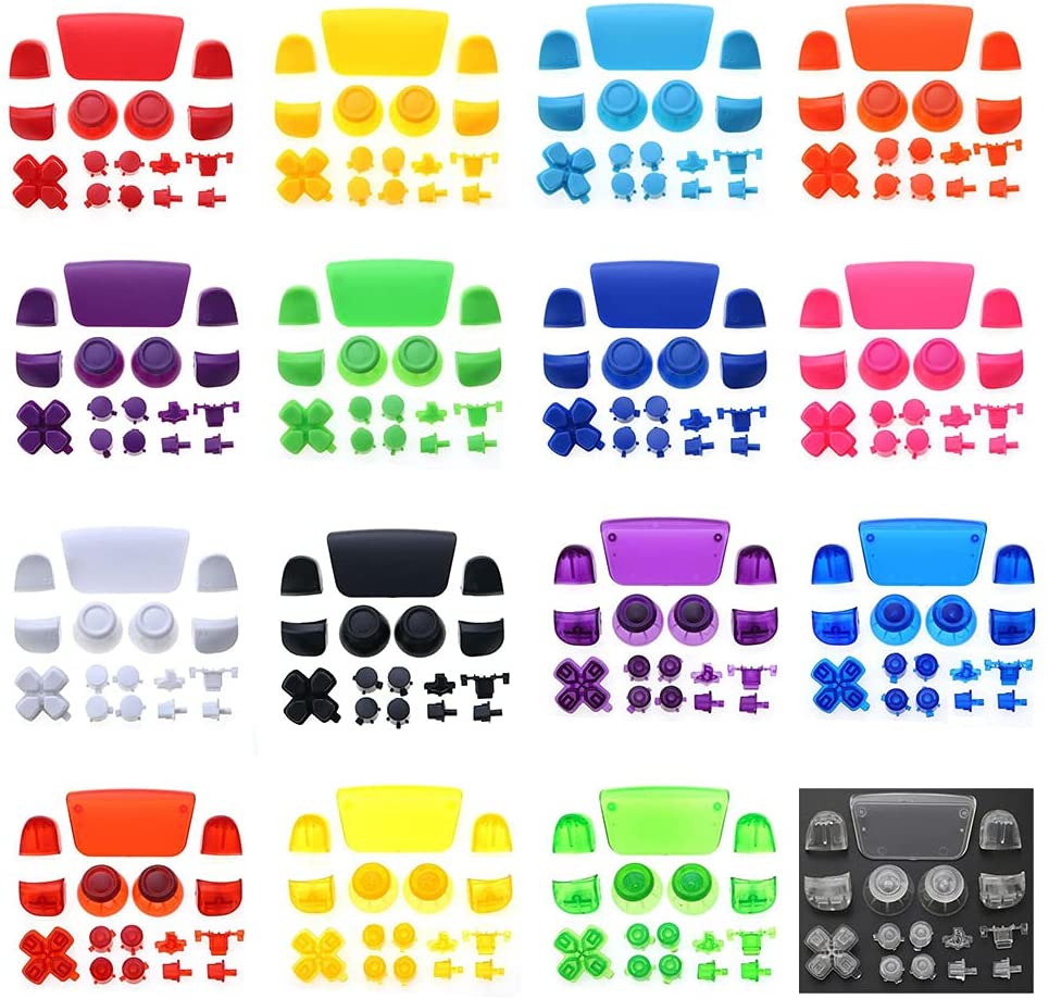 Full Buttons Set for Sony PS5 Joysticks Dpad R1 L1 R2 L2 Direction Key ...