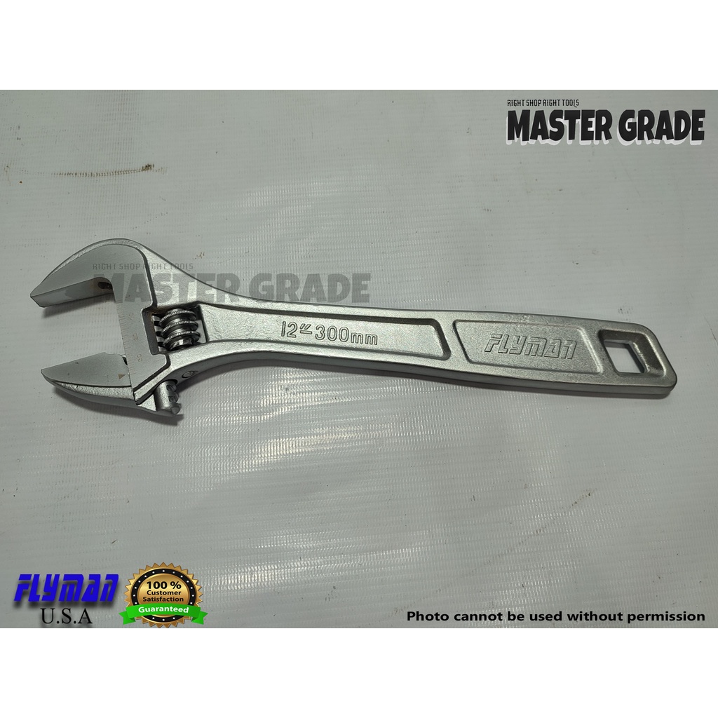 MG Original Flyman Adjustable Wrench 12' | Shopee Philippines