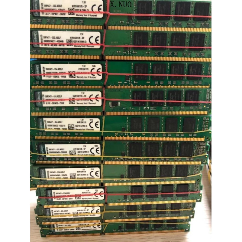 Desktop 4G DDR3 1333 / 1600 8g computer memory module disassembly Kingston 3rd generation 8g ...