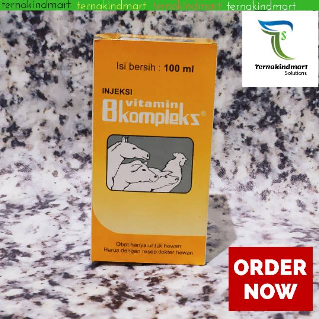 Vitamin B Complex Injection 100 ml - Vitamin Chicken Horse Cow | Shopee ...
