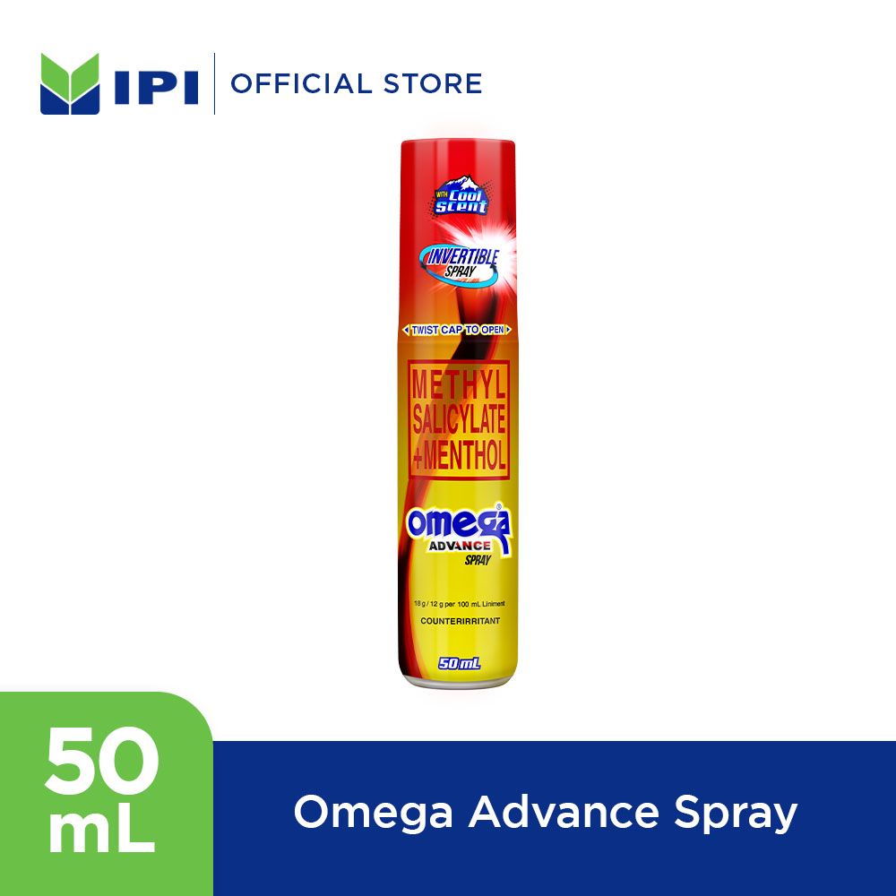 Omega Advance Spray 50mL | Shopee Philippines