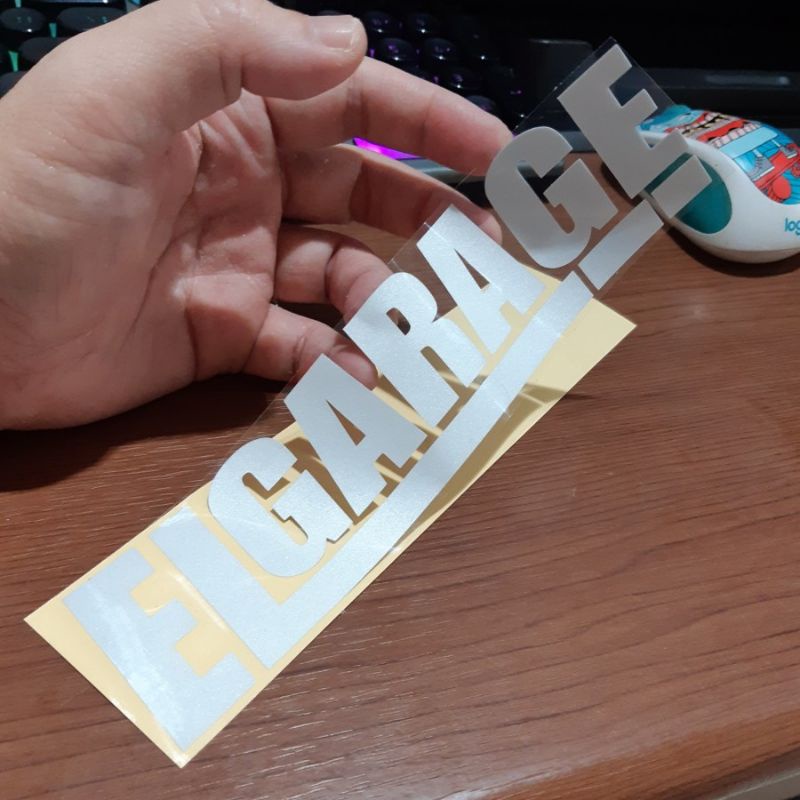 El Garage Sticker/Car Sticker/Universal Sticker/Car Glass Sticker ...