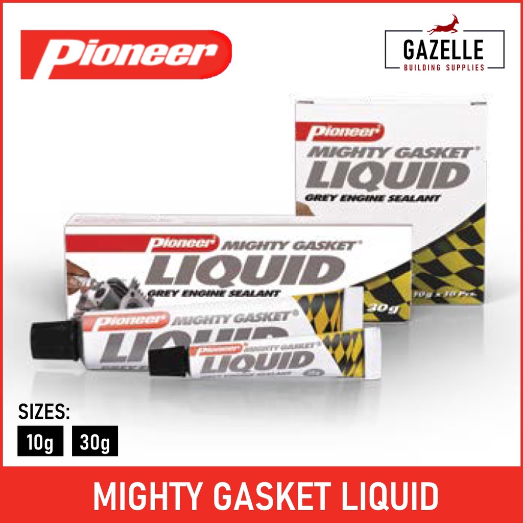 Pioneer Mighty Gasket Liquid Grey Engine Sealant 15g / 30g | Shopee ...