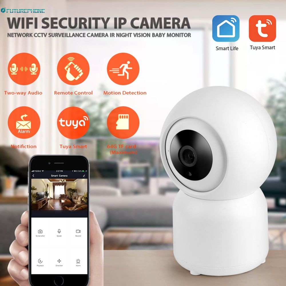 Tuya Tuya Smart Wireless Camera WiFi Monitor Wi-Fi Camera 1080P 1080P ...