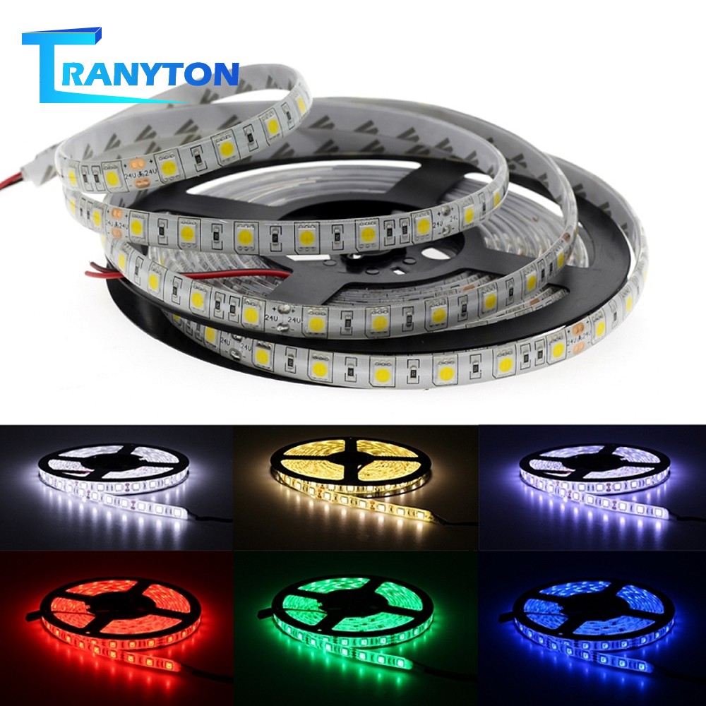 DC24V 300led 5meter LED Strip 5050 Flexible LED Light RGB RGBW White ...