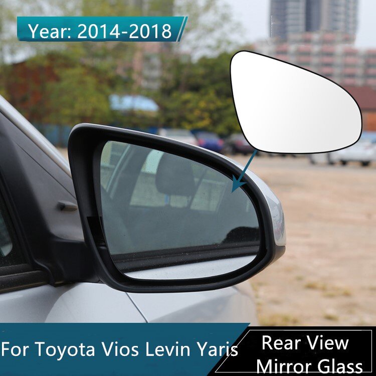 （FT）Rearview Mirror Lens For TOYOTA Yaris L For VIOS gen3 Third ...